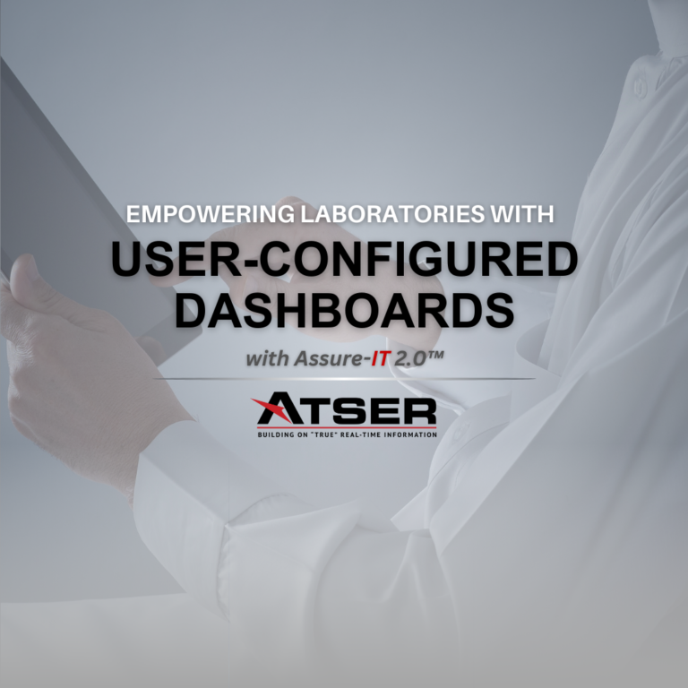 Assure-IT 2.0™: Empowering Laboratories with User-Configured Dashboards ...