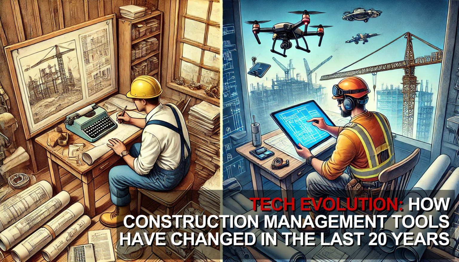 How Construction Management Tools Have Changed in 20 Years