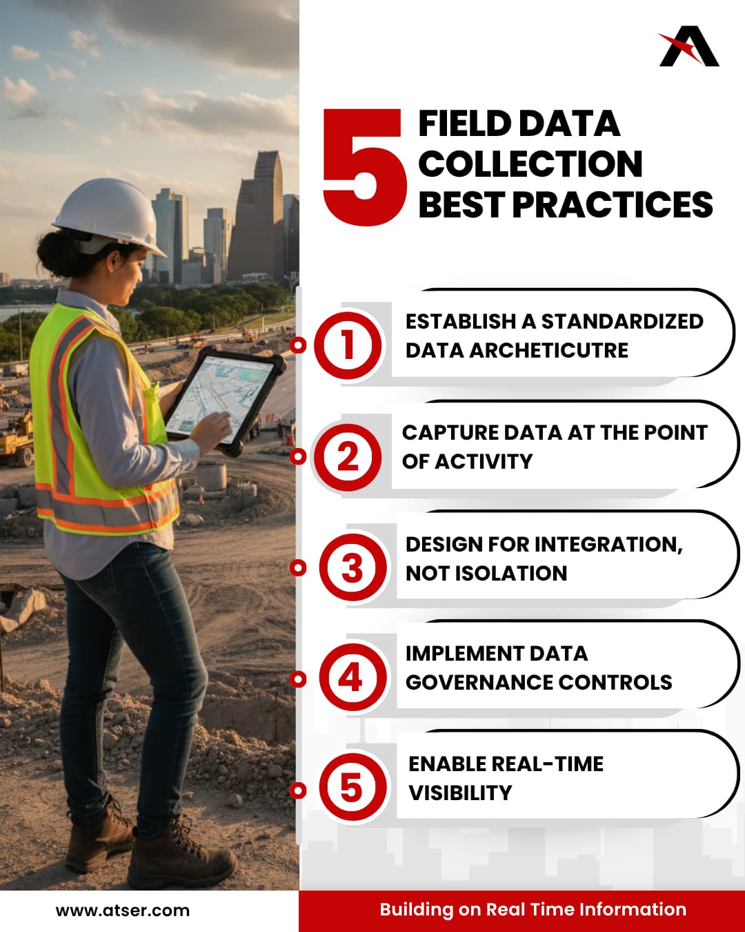 Field Data Collection Best Practices For Infrastructure Projects - ATSER